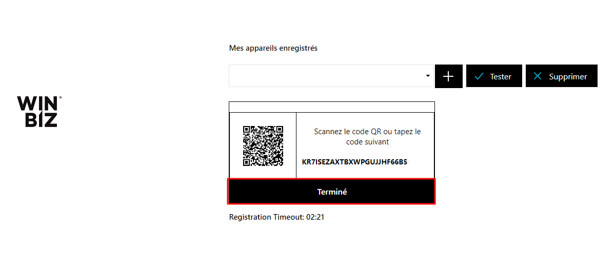 Ajouter/Supprimer un smartphone – Winbiz Help Center